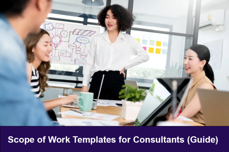 Scope of Work Templates for Consultants: With Step by Step (Guide ...