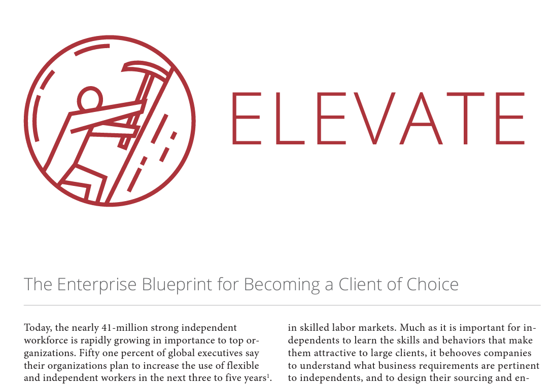 Elevate: The Enterprise Blueprint for Becoming a Client of Choice - MBO ...
